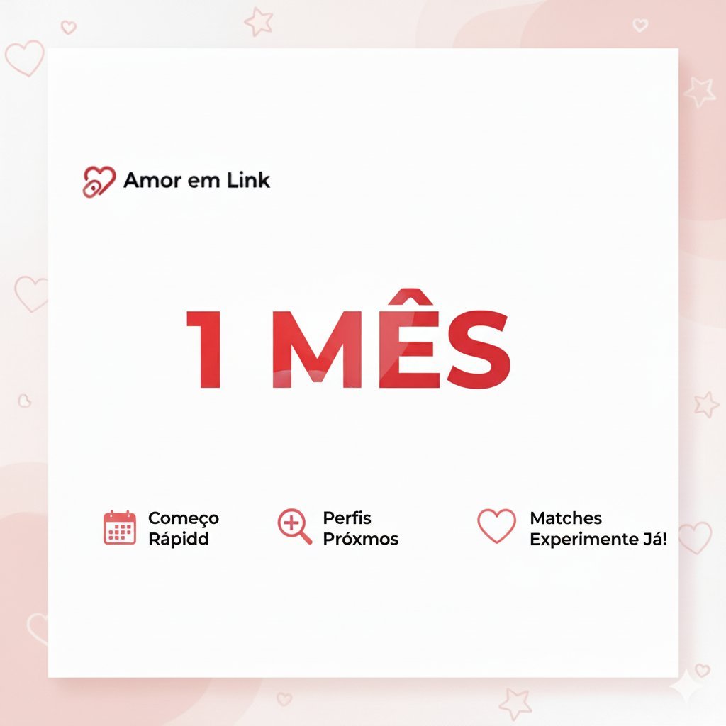 1 Mês – Amor em Link